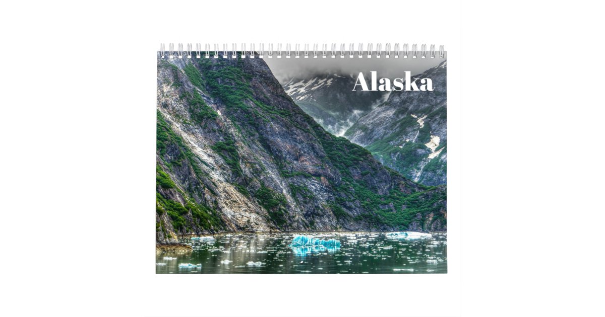 Alaska 2026 calendar | Zazzle
