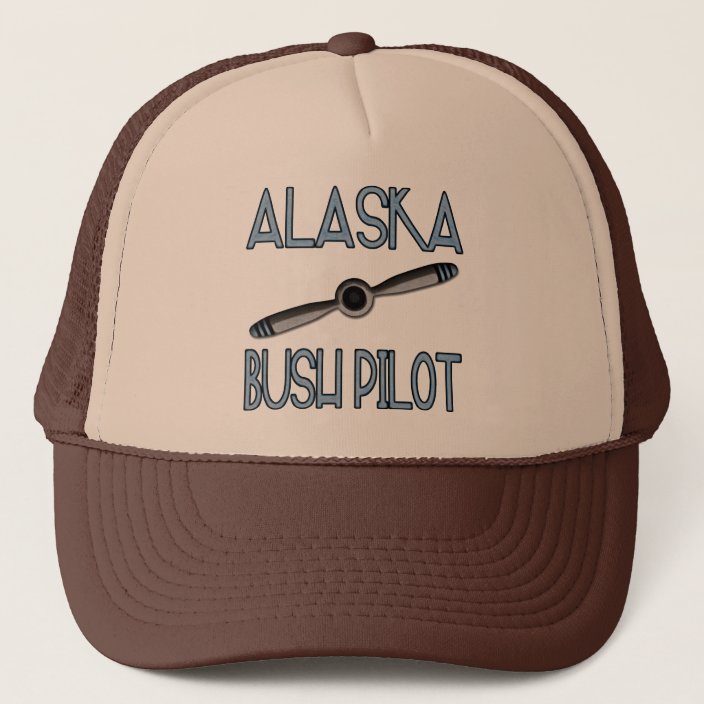 Alaska Bush Pilot Trucker Hat | Zazzle.com