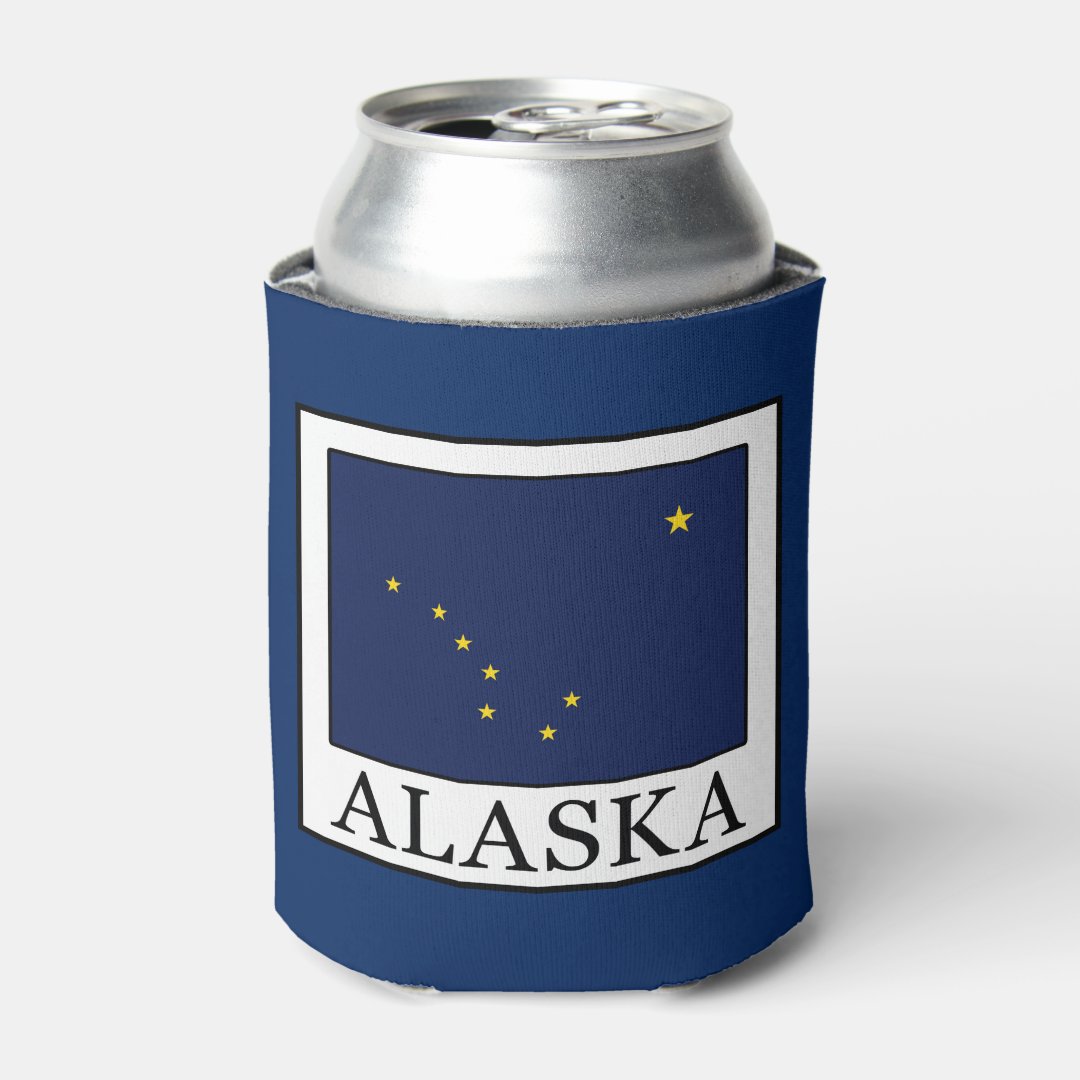 Alaska Can Cooler | Zazzle