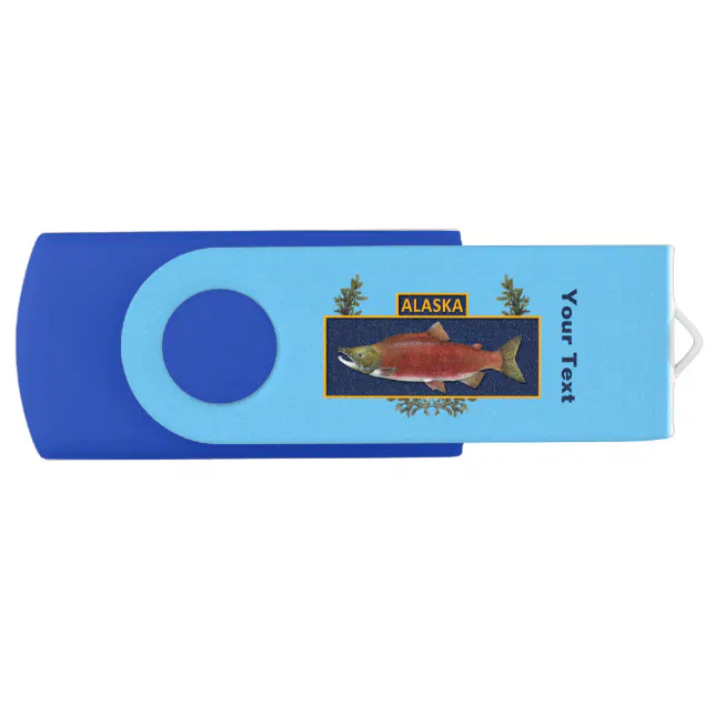 Alaska Combat Fisherman Badge Flash Drive | Zazzle