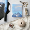 Alaska Mountain Range Photo Wrapping Paper | Zazzle