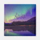 Alaska Northern Lights Mountains Lake Magnet | Zazzle