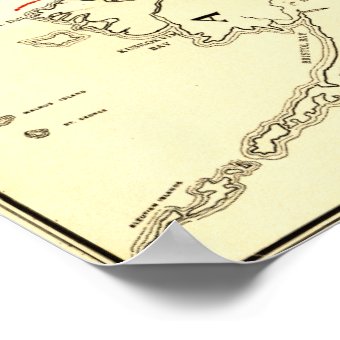 Alaska Panoramic Map Poster | Zazzle