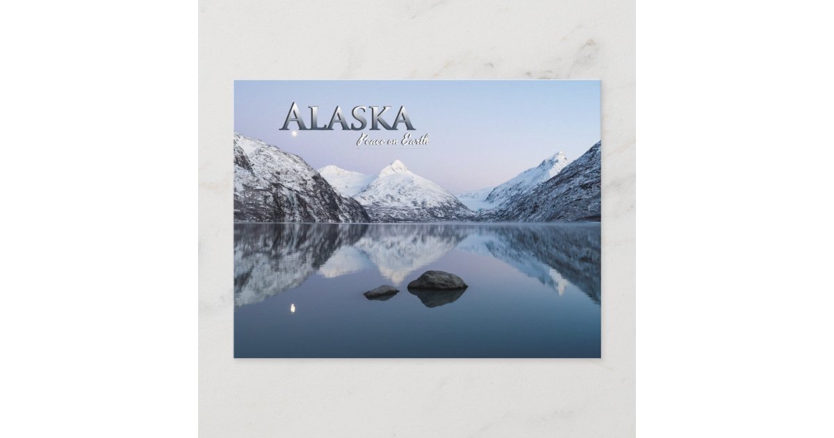 Alaska Peace on Earth Postcard | Zazzle