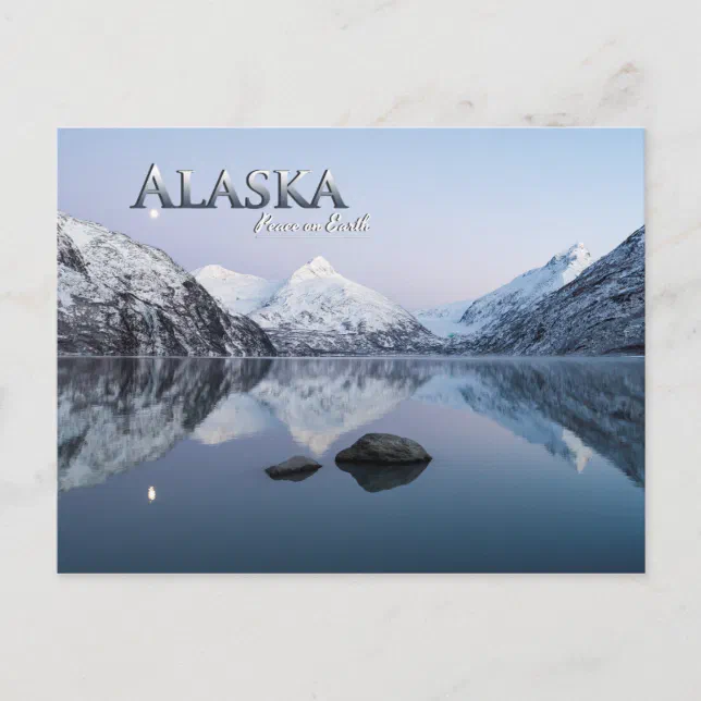 Alaska Peace on Earth Postcard | Zazzle