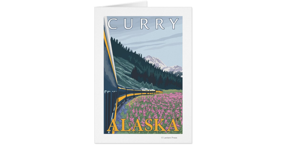 Alaska Railroad Scene - Curry, Alaska | Zazzle