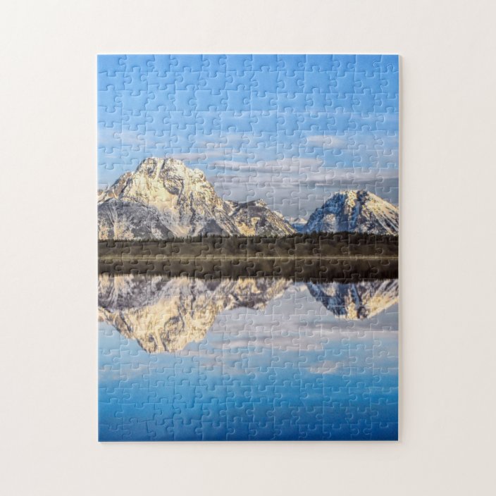Alaska Reflection Jigsaw Puzzle | Zazzle.com