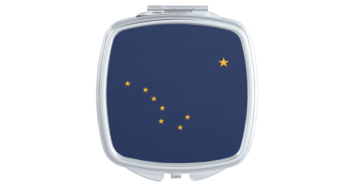 Alaska State Flag Compact Mirror | Zazzle