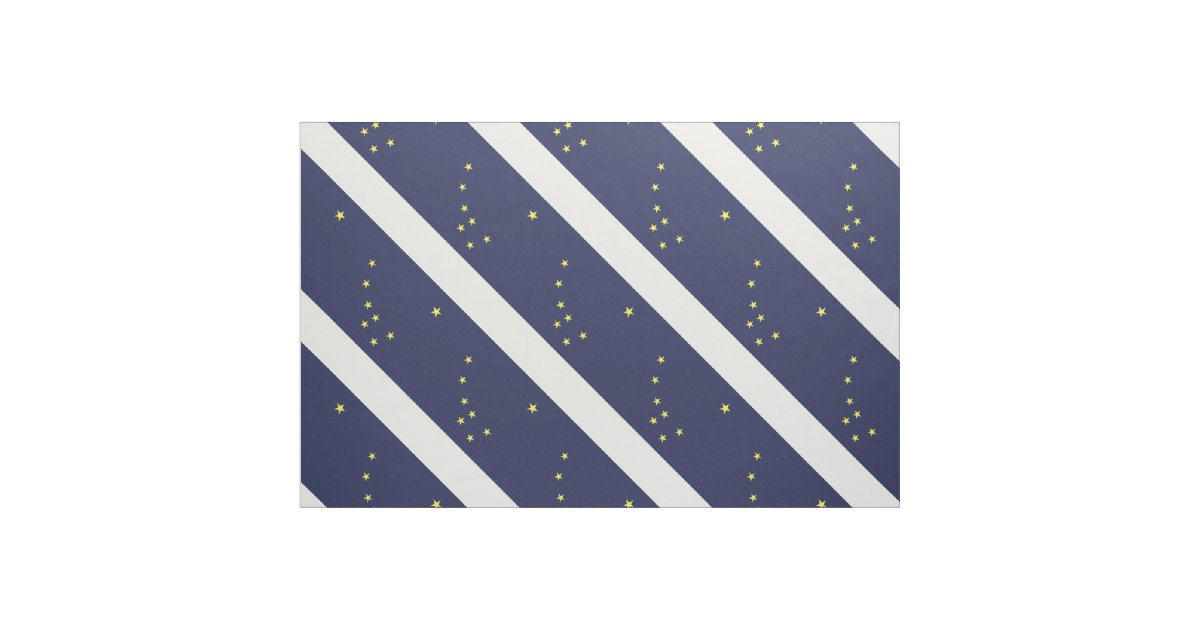 ALASKA STATE FLAG FABRIC | Zazzle