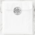 Alaska State Quarter Stickers | Zazzle