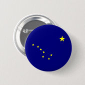 Alaska's Flag Pinback Button | Zazzle