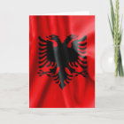 Albania Flag Birthday Card | Zazzle.com