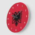 albania large clock | Zazzle