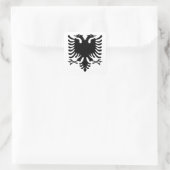 Albania, Shqiperia, Shqiponja, albanian, shqip Square Sticker | Zazzle