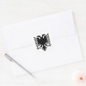 Albania, Shqiperia, Shqiponja, albanian, shqip Square Sticker | Zazzle