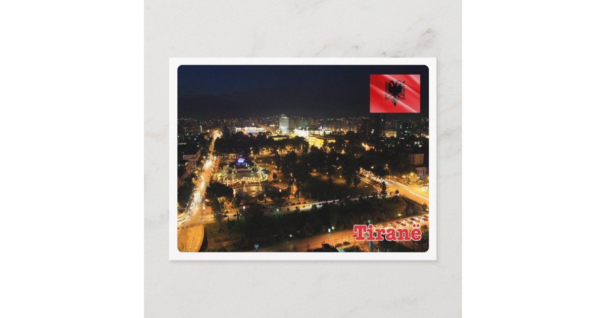 Albania - Tirana - Postcard | Zazzle