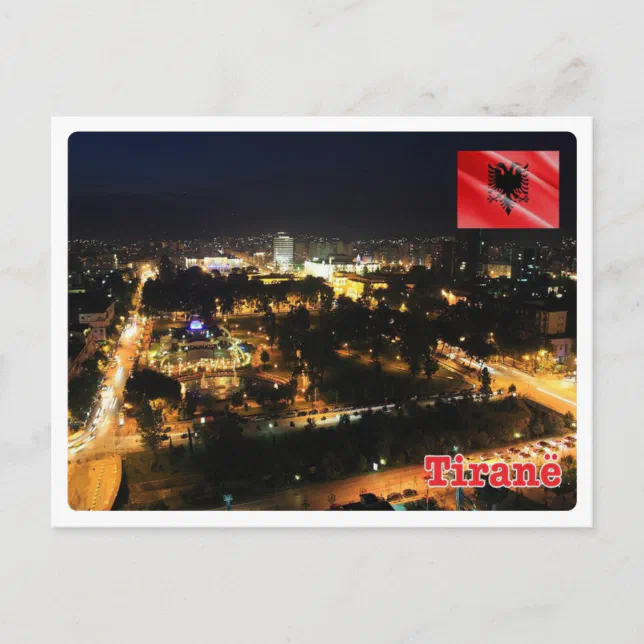 Albania - Tirana - Postcard | Zazzle