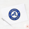 Albany New York Classic Round Sticker | Zazzle