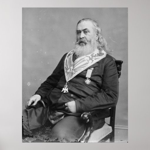 Albert Pike Poster | Zazzle