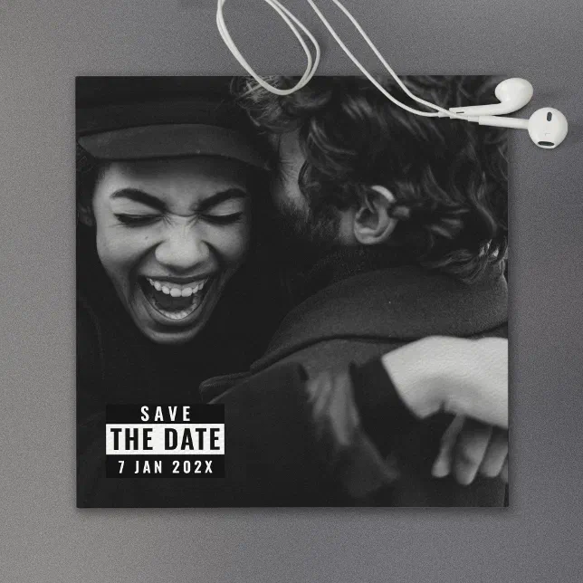 Album Cover Viral Trend Save the Date Invitation | Zazzle