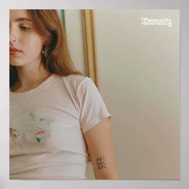 Album Immunity Clairo Poster | Zazzle