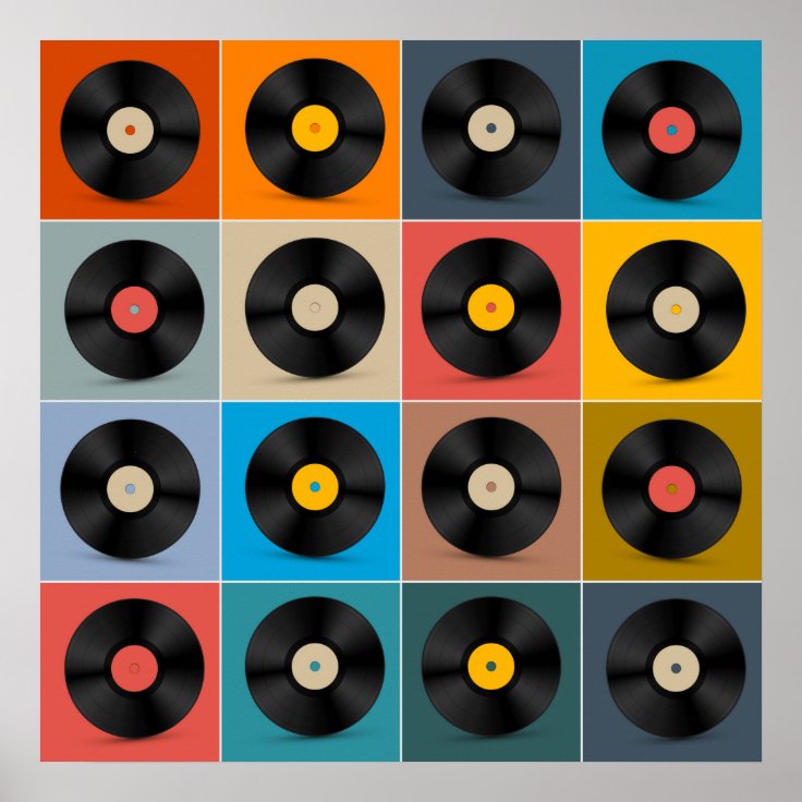 Album,Vinyl Record,Music Poster | Zazzle