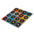 Album,Vinyl Record,Music Poster Ceramic Tile | Zazzle