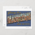 Albuquerque, New Mexico - Large Letter Scenes Postcard | Zazzle