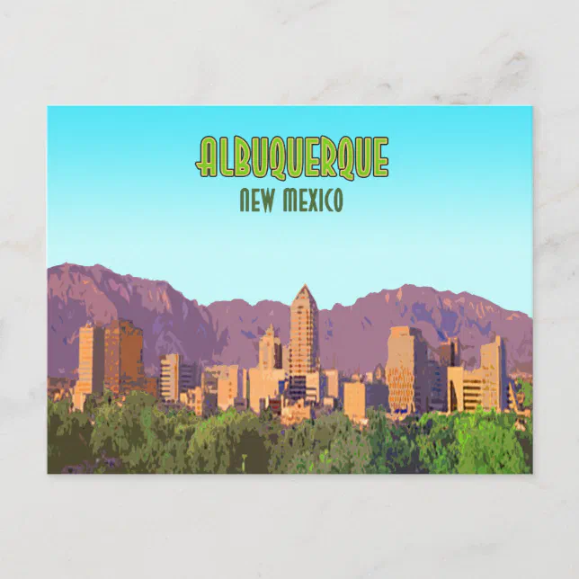 Albuquerque New Mexico Vintage Postcard | Zazzle