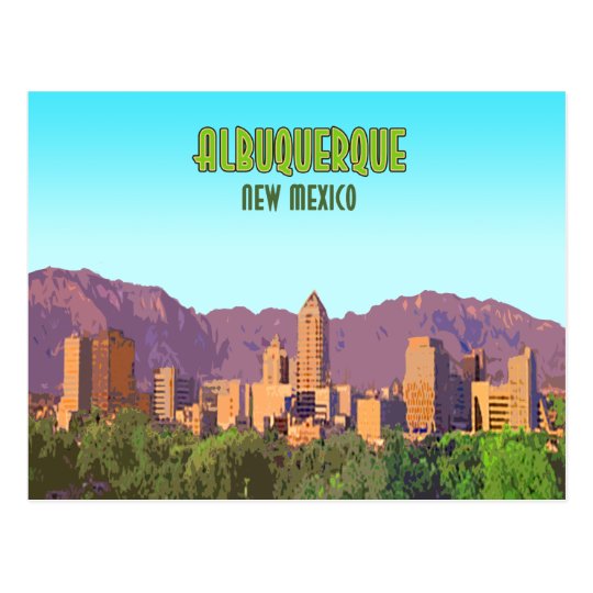 Albuquerque New Mexico Vintage Postcard | Zazzle.com