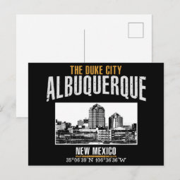 Albuquerque Postcard | Zazzle