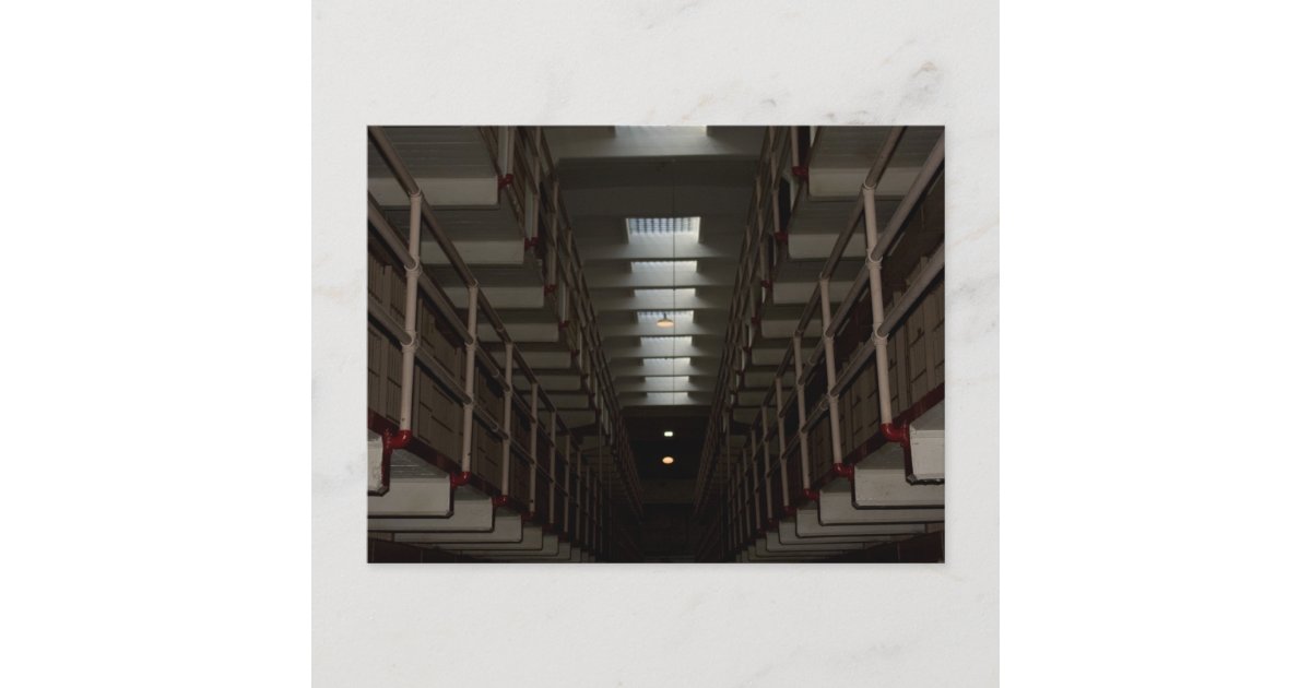 Alcatraz Cell Block - Upper Level Postcard | Zazzle