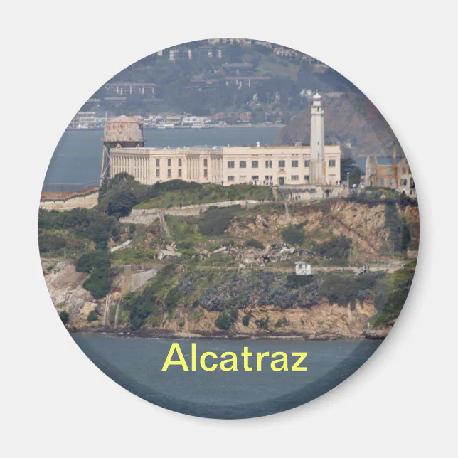 alcatraz fridge magnet | Zazzle