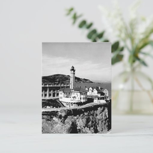 Alcatraz Island Lighthouse Postcard | Zazzle