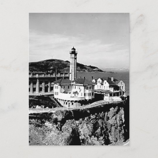 Alcatraz Island Lighthouse Postcard | Zazzle.com