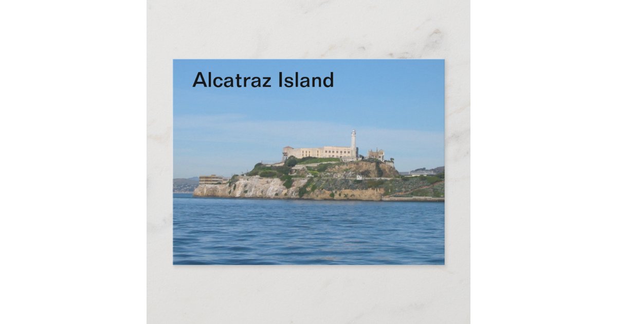 Alcatraz Island Postcard | Zazzle