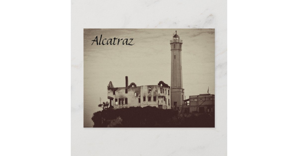 Alcatraz Postcard | Zazzle