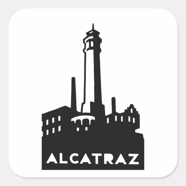 Alcatraz Stickers | Zazzle.com