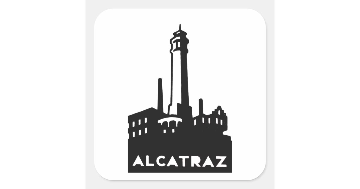 Alcatraz Stickers | Zazzle