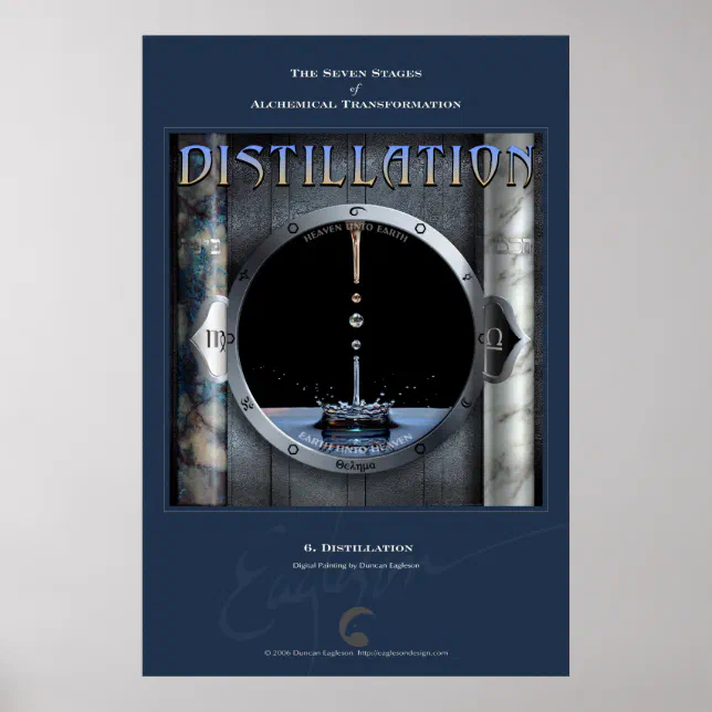 Alchemical Transformations 6: Distillation Poster | Zazzle