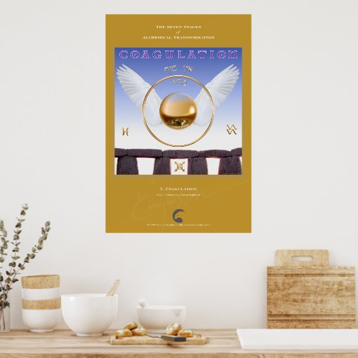 Alchemical Transformations 7: Coagulation Poster | Zazzle