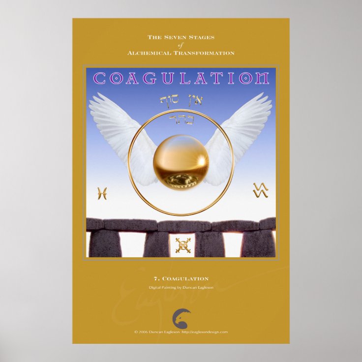 Alchemical Transformations 7: Coagulation Poster | Zazzle