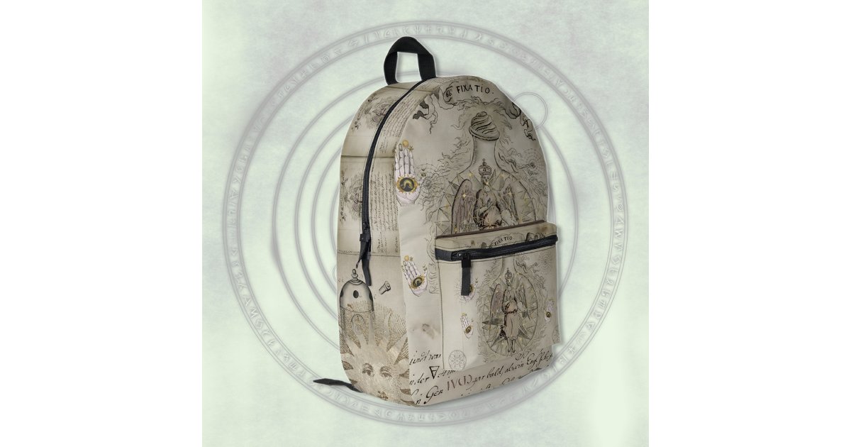 Alchemist Series Printed Backpack | Zazzle