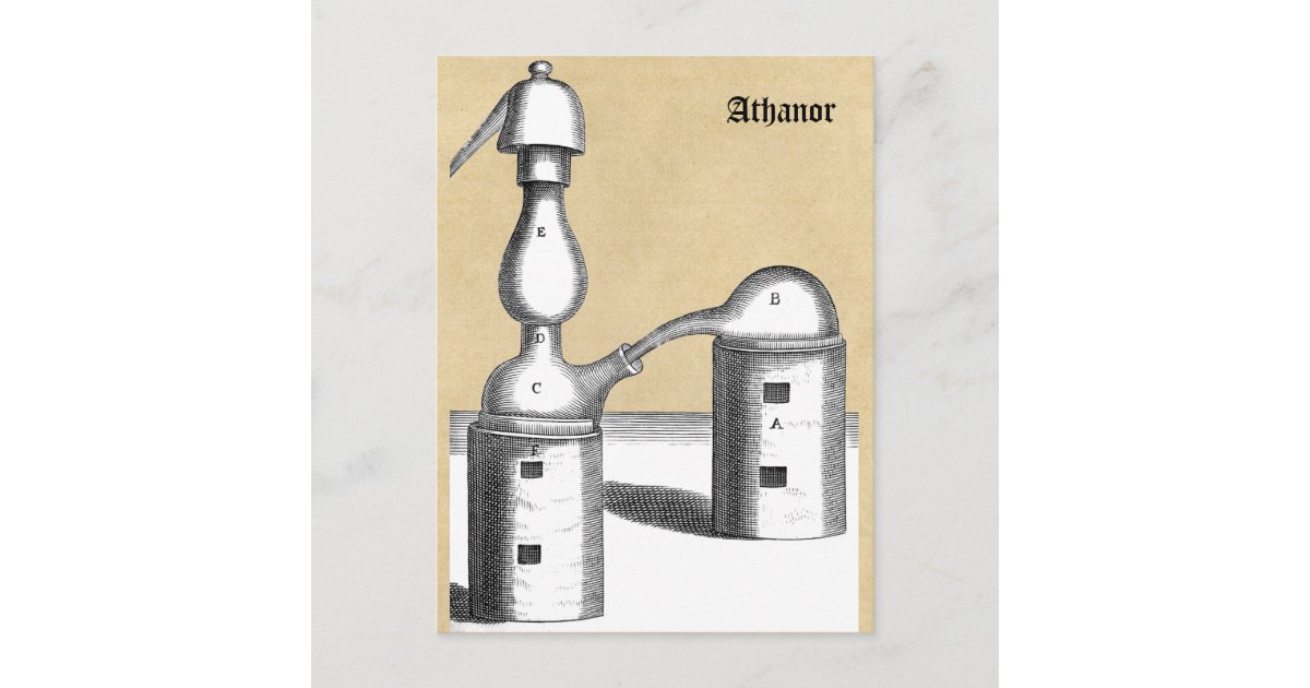 Alchemy Magic Athanor Furnace Postcard | Zazzle