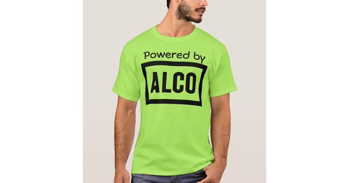 ALCO - Powered by Alco Locomotive Company T-Shirt | Zazzle