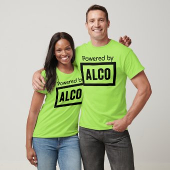 ALCO - Powered by Alco Locomotive Company T-Shirt | Zazzle