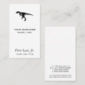 Alectrosaurus Dinosaur pre-historic illustration Business Card | Zazzle