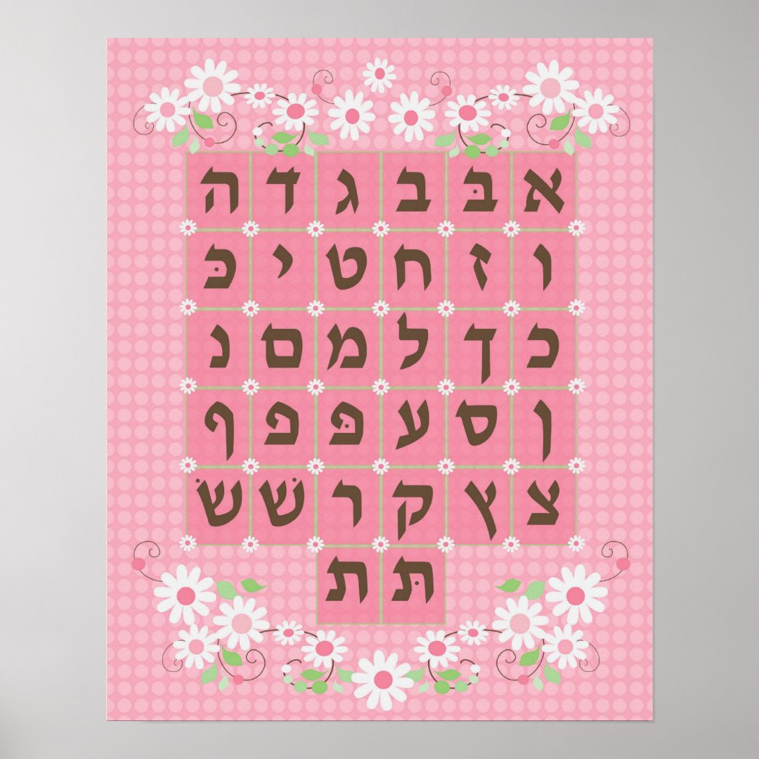 Alef Beis Poster | Zazzle
