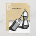 Alembic Flask Medieval Alchemy Lab Postcard | Zazzle