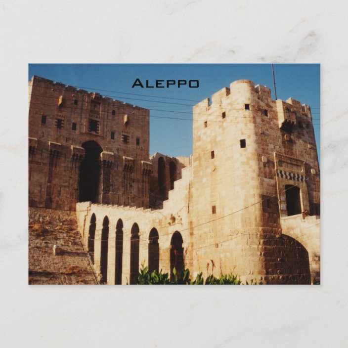 Aleppo Postcard | Zazzle.com